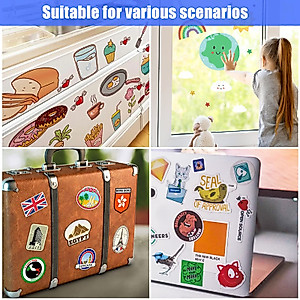 Printable Vinyl Sticker Paper Waterproof, Clear Sticker Paper for Laser and Inkjet Printer, 8.5" x 11"