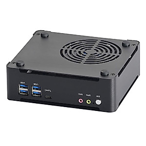 HUNSN 4K Mini PC, Desktop Computer, Server, I7 7700HQ 7820HK 7820HQ, Windows 11 / Linux Ubuntu, BM21b, Wi-Fi6, BT5.2, DP, HDMI, 6 x USB3.0, Type-C, LAN, Smart Fan, 16G RAM, 512G SSD