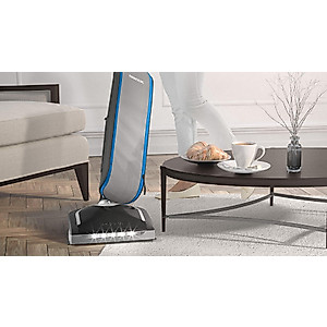 Oreck HEPA Swivel Bagged Upright Vacuum Cleaner, Lightweight, For Carpet and Hard Floor, UK30305PC, Blue