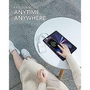 Charmast Small Portable Charger 10000mAh, 20W Mini Power Bank USB C Fast Charging, Ultra-Compact Slim Battery Pack LED Display, Travel Essentials Compatible with 15 14 13, Samsung Galaxy, iPad