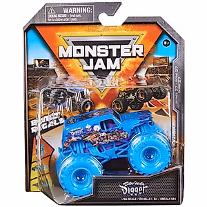 Monster Jam 2022 Spin Master 1:64 Diecast Truck with Bonus Accessory: Hyper Fueled Son-uva Digger