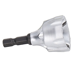 External Deburring Tool, External Chamfer Tool Carbide Hex Shank Chamfering Deburring Power Tool Accessories, for Metal Plastic Power Drill Wood