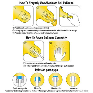 Letter Balloons 40 Inch Giant Jumbo Helium Foil Mylar for Party Decorations Gold O