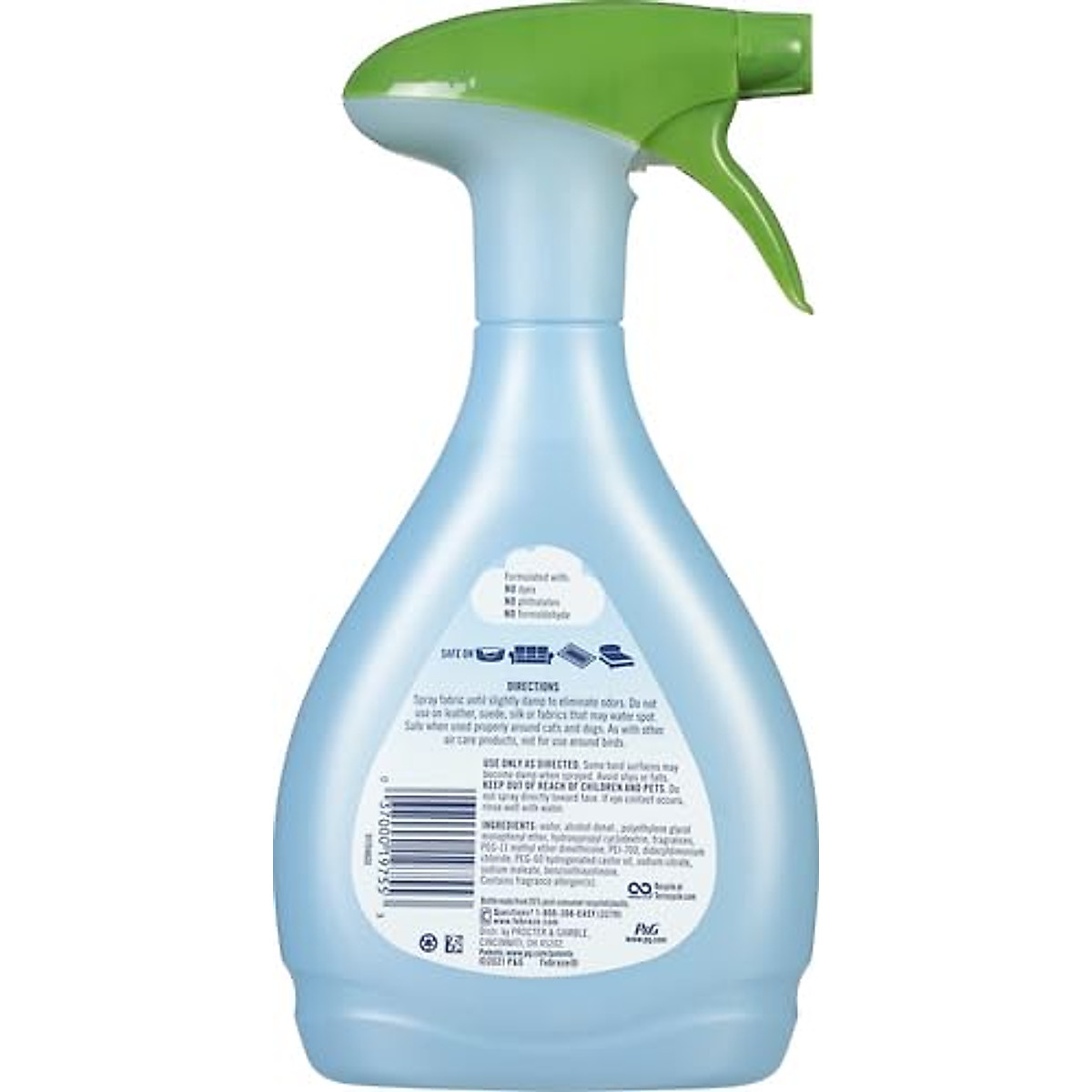 Febreze Air Freshener, Fabric Refresher Air Freshener, Pet Odor Eliminator Air Freshener, 27 oz