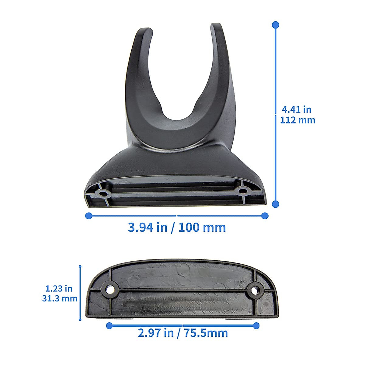 50PCS VENREA Universal Barcode Scanner Holder, Barcode Scanning Holder, Barcode Reader Rack Bracket Wall Mount Accessiors Fit for Most Scanner Barcode Scanners Scan Gun Label Readers