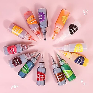 Meland Tie Dye Kit with 3 Shirts - 18 Colors DIY Tie Dye Set with 3 White T-Shirts, All-in-1 Fabric Tie Dye Craft Set for Kids & Adults, Tye Dye for Party Birthday Christmas Gifts for Girls Boys