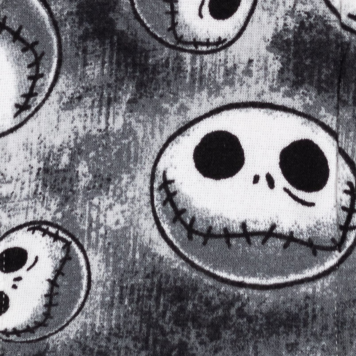 Disney Nightmare Before Christmas Jack Skellington Toddler Boys Fleece Zip Up Hoodie Tie Dye Black 4T