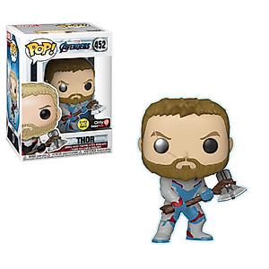 Funko Pop! Avengers Endgame Thor Quantum Realm Glow in The Dark Gamestop Exclusive