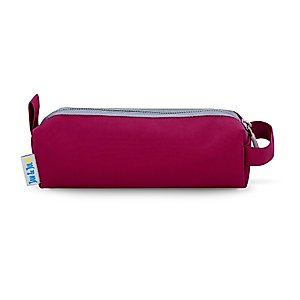 JAN & JUL Big Capacity School Pencil Pouch Lightweight Pencil Case (Wildberry)