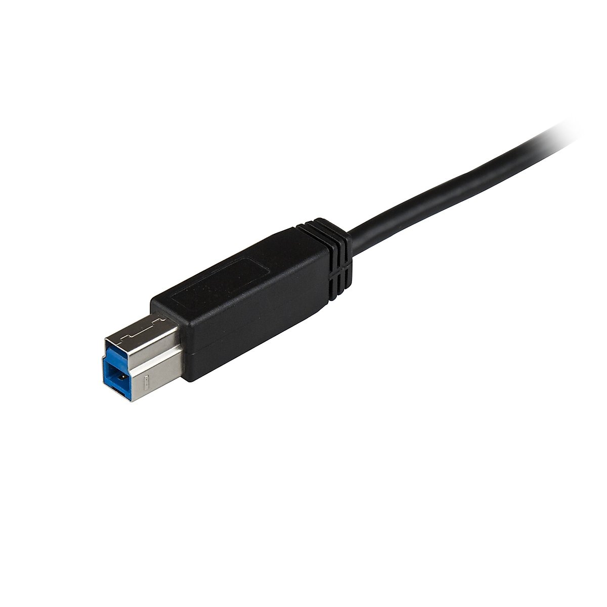StarTech.com USB C to USB B Printer Cable - 1m / 3 ft - Superspeed - USB 3.1 - 10Gbps - USB C Printer Cable - USB Type C to Type B (USB31CB1M) , Black