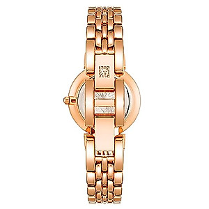 Anne Klein Women's Premium Crystal Accented Bracelet Watch, AK/2928