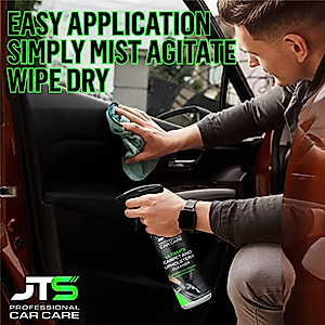 Carpet & Upholstery Cleaner - Powerful Car Carpet Cleaner For Auto Detailing | Cloth, Upholstery & Fabric Car Interior Cleaner Solution | Stain Remover Shampoo For Car Seat, Floor Mats & More (16 Fl Oz)