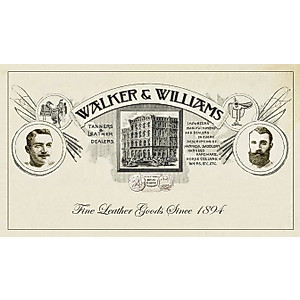 Walker & Williams Black & Red Western Style Padded Guitar Strap with Chrome and Brass Studs For Acoustic, Electric, And Bass Guitars