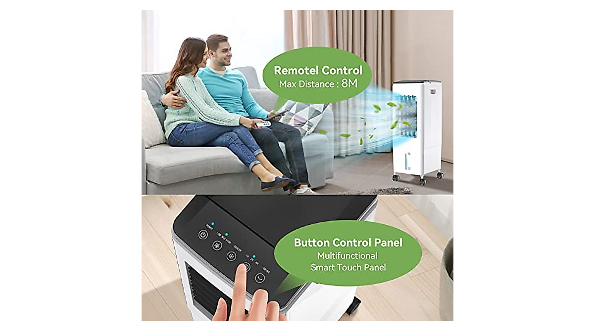 3-in-1 Portable Air Conditioner with Remote Control