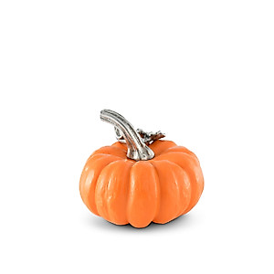 Vagabond House Resin Pumpkin Place Card Holder/Cheese Markers 2 inch Diameter