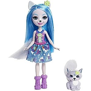 Enchantimals Winsley Wolf Doll & Trooper Figure [Amazon Exclusive]