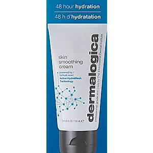 Dermalogica Skin Smoothing Cream (3.4 Fl Oz) Face Moisturizer with Vitamin C and Vitamin E - Infuses Skin with 48 Hours of Continuous Hydration