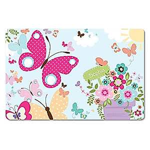 Personalized Placemat for Kids, Butterflies - I See Me!