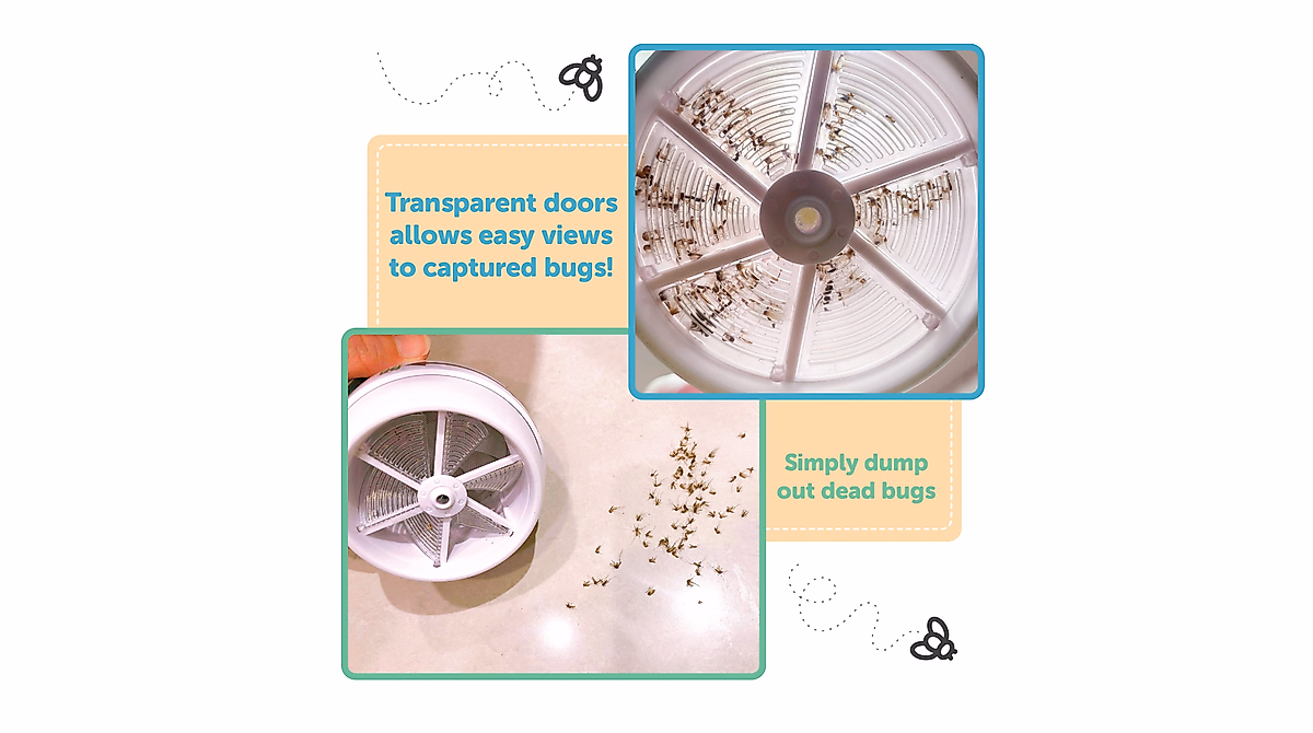 Bug Arrest Bug Catcher - Handheld Catcher and Vacuum for Mosquito, Gnat ...