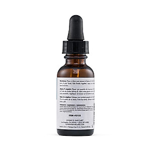 JOHNNY B. Beard Oil, Natural Ingredients, Softens and Moisturizes Facial Hair 1 oz.