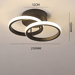 ONXE LED Ceiling Lights,11 Inch Flush Mount Light with 2400lm,Dimmable Light Fixtures with Adjustable Color Temperature,Lamparas De Techo modernas for Bedroom,Kitchen,Living Room,Hallway Lighting