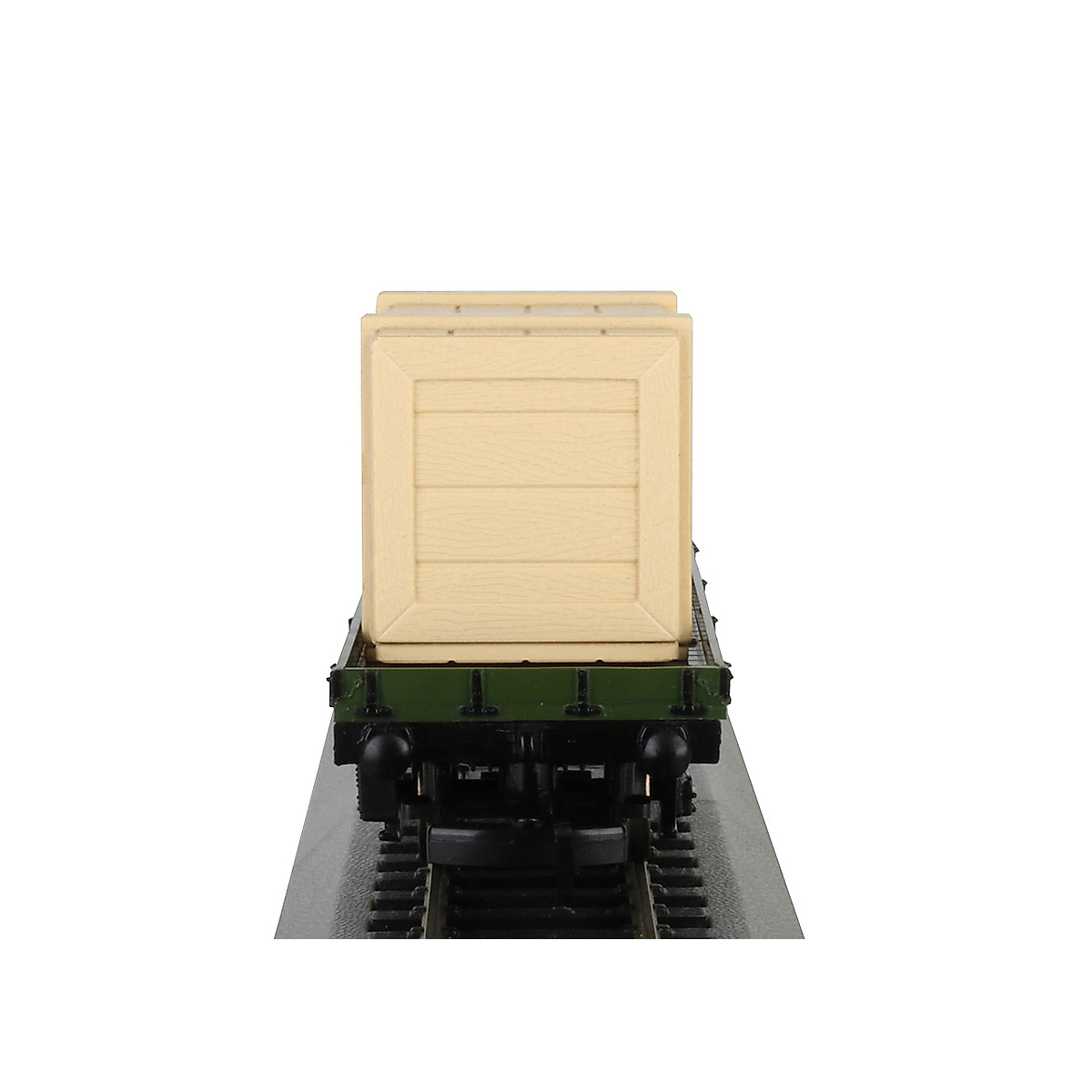 Bachmann Trains - Thomas & Friends™ 1 Plank Wagon with SODOR STEAM Works Crate - HO Scale
