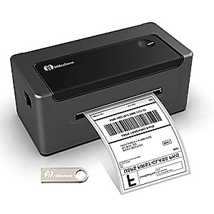 Meihengtong Thermal Label Printer - Milestone Shipping Label Printer High Speed Label Makers 4x6 Label Printer Compatible with Ebay,Shopify,UPS,Amazon,Etsy, Support Windows&Mac (Gray)
