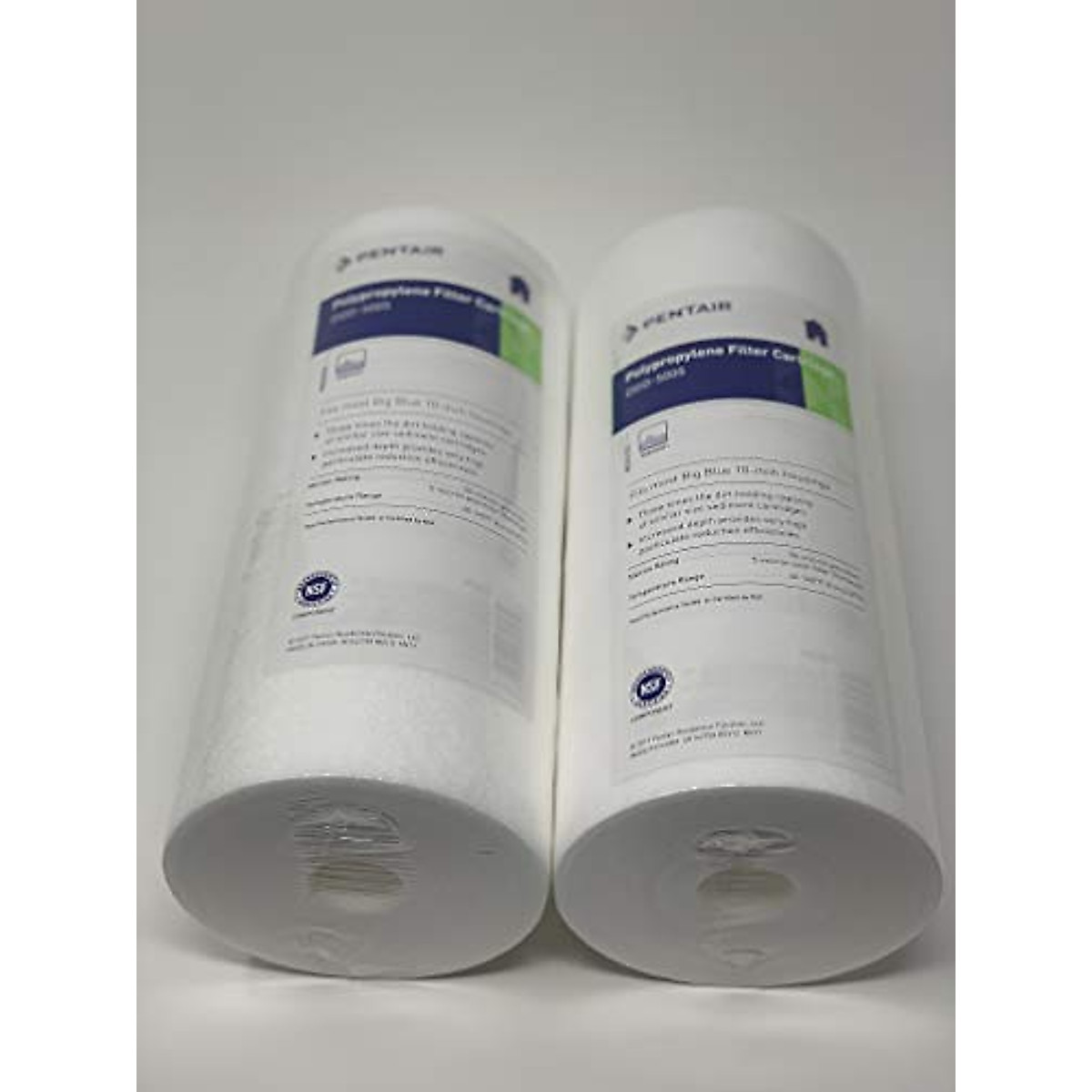 Pentek DGD-5005 Spun Polypropylene Filter Cartridge, 10" x 4-1/2" 2- Pack