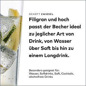 Schott Zwiesel 115850 red wine glass, clear, 6 glasses.