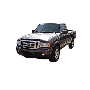 Auto Ventshade [AVS] Aeroskin Hood Protector | 2004 - 2012 d Ranger, Low Profile/Flush - Smoke | 322021