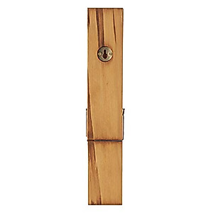 The Lakeside Collection Jumbo Clothespin Towel Holder Wall Hook - Farmhouse Bathroom Accent