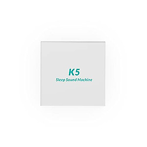 White Noise Machine, Sleep Sound Machine with 30 Soothing Sounds, 7 Color Baby Night Lights, Full Touch Control, Timer and Memory Features, Plug in, Sound Machine for Baby, Adults