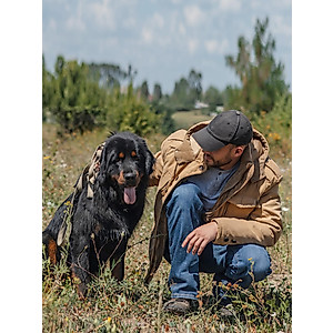 Mr.Stream Men's Winter Hooded Jacket Windproof Sherpa Lined Fleece Windbreaker Coat Outerwear Warm Parka 3256 Green L