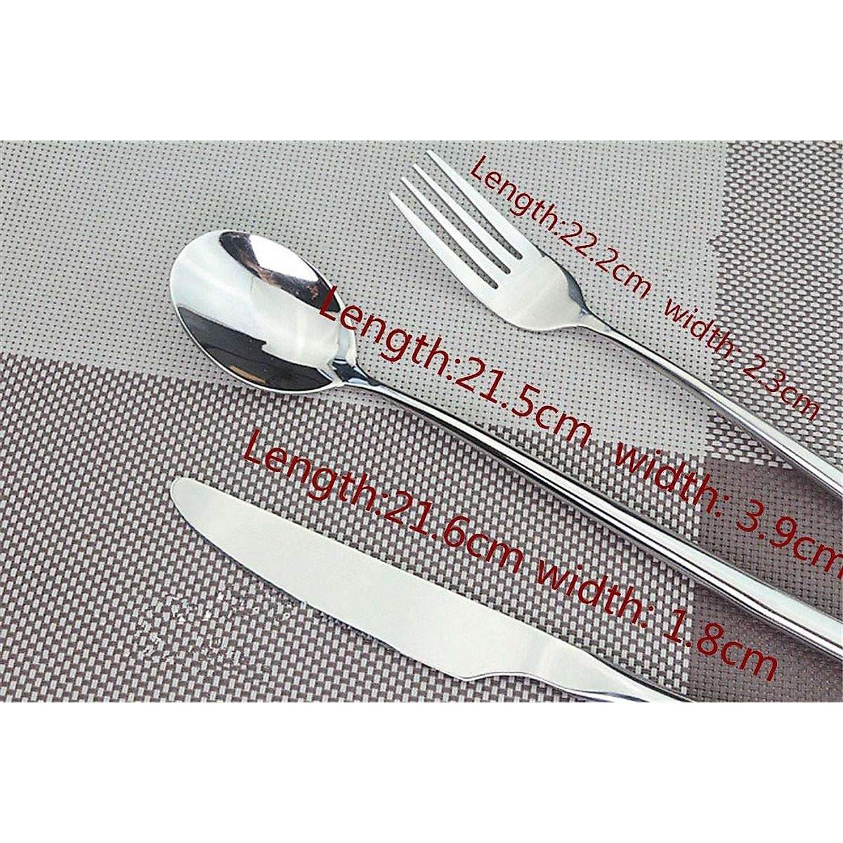 10pcs Long-handled Korean Stainless Steel Fork