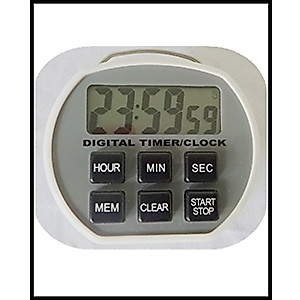 Boone Hearth Digital Food Thermometer/Kitchen Timer/Stopwatch/Clock