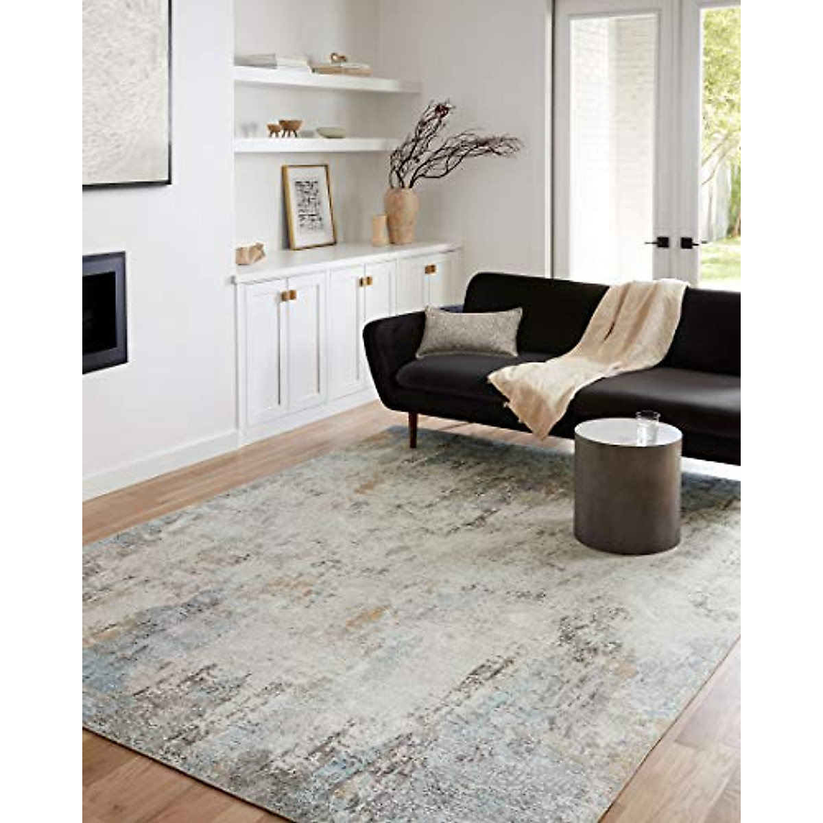 Loloi II Drift Collection DRI-04 Antique/Multi, Contemporary 3'-6" x 5'-6" Accent Rug