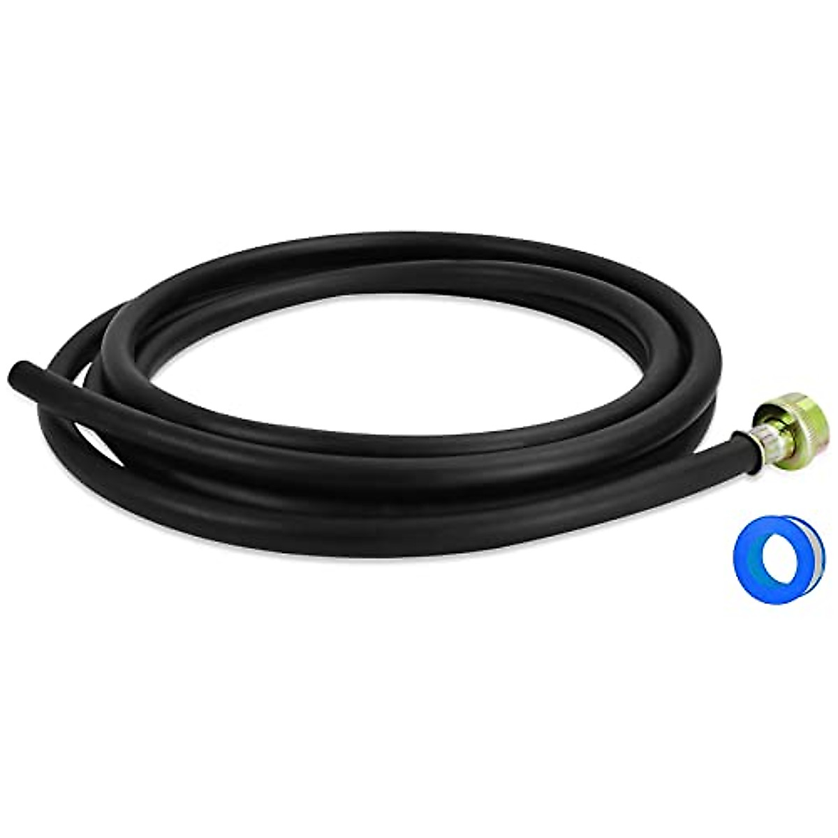 7507100 Dehumidifier Drain Hose, Garden Hose 3/4 in x 12 ft,Brass Interface with a Rubber Seal 100% Prevent Water Leakage.