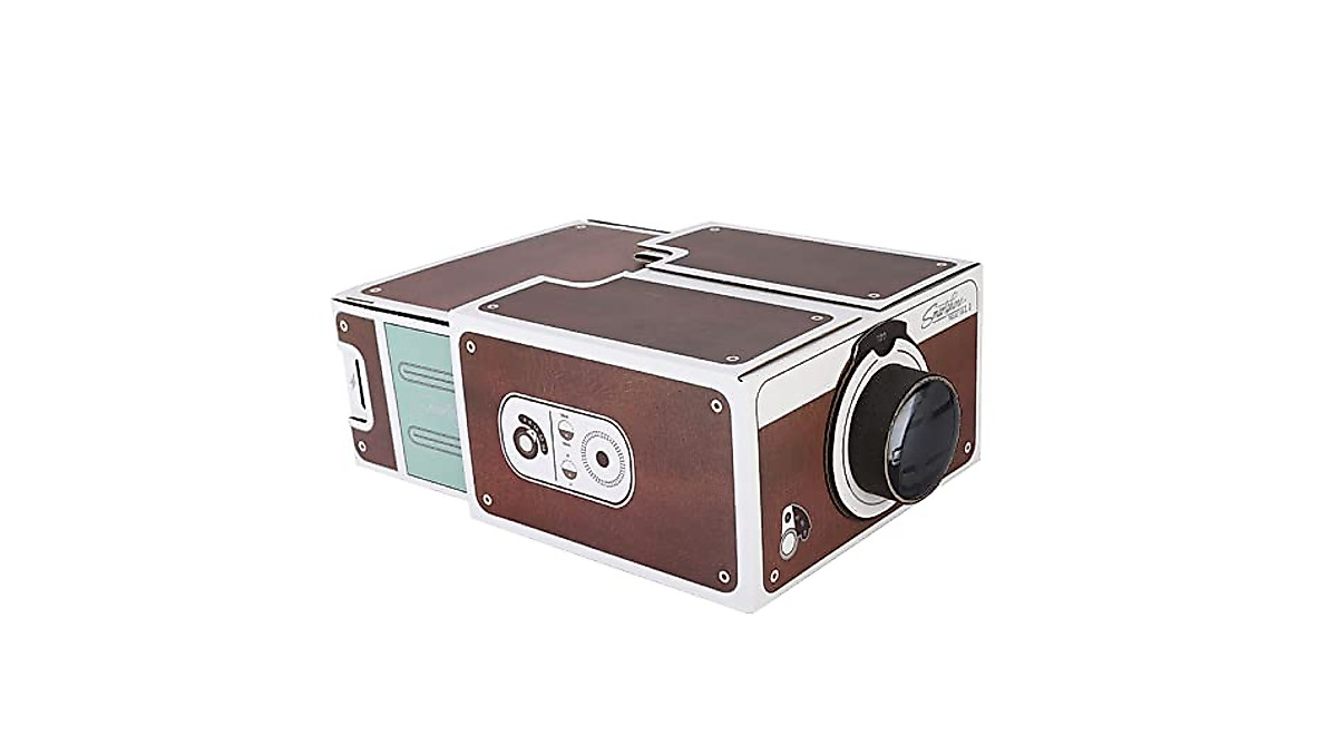 Leftwei DIY Cardboard Smartphone Projector - Portable Home Theater