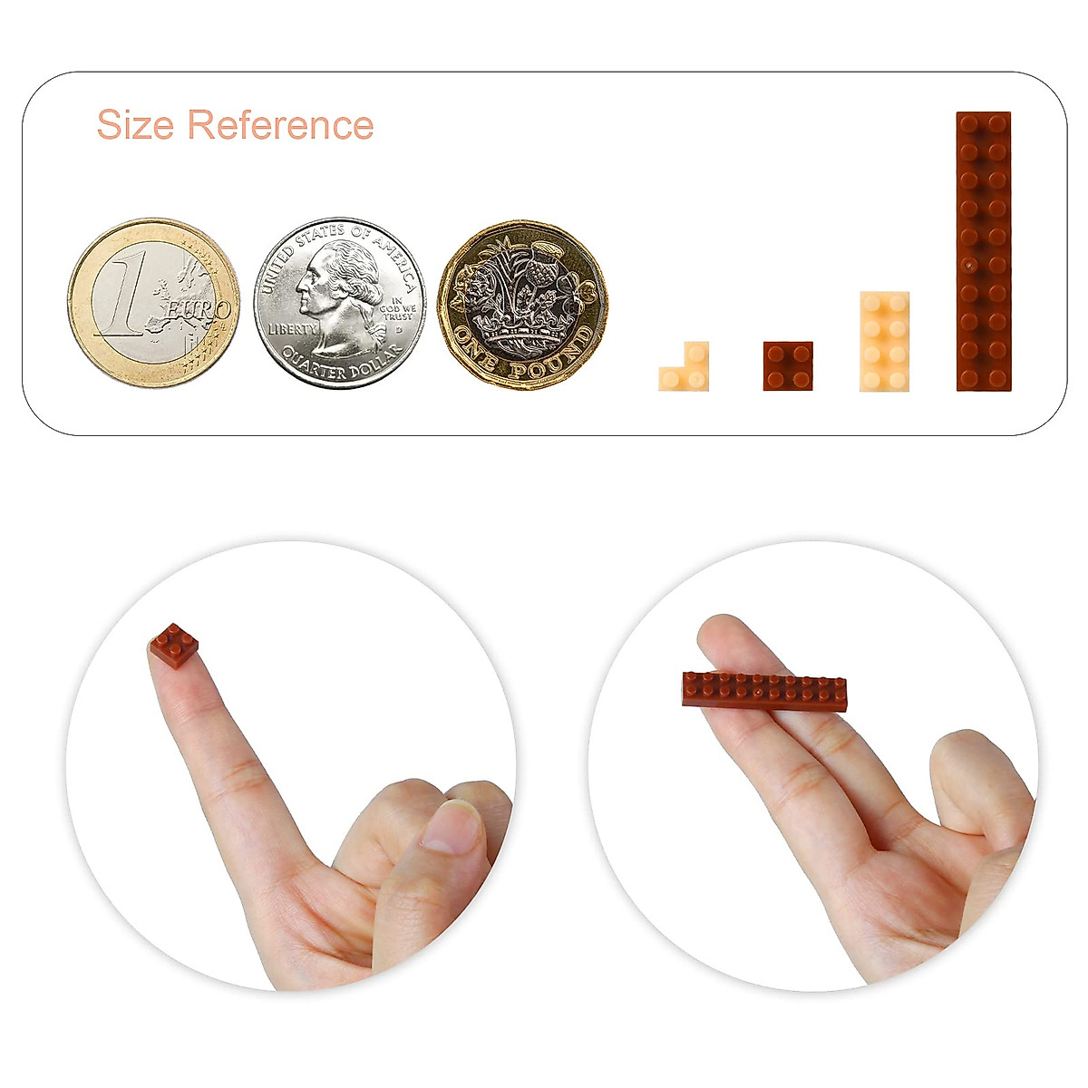 Larcele Micro Dog Building Blocks Mini Pet Building Toy Bricks,950 Pieces KLJM-02 (Golden Retriever)