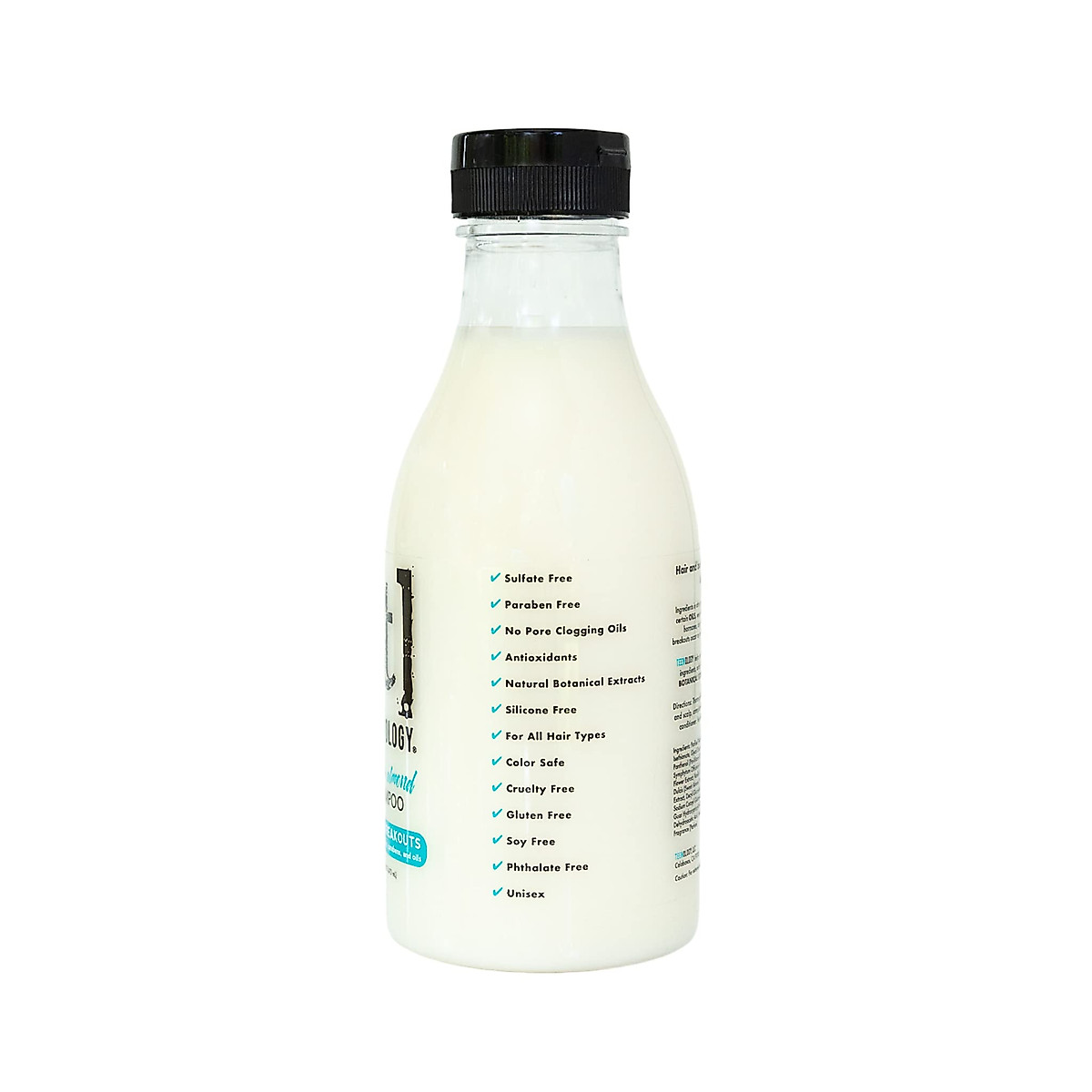 Teenology Conditioner for Teens - Avoid Forehead and Body Acne - Sulfate and Paraben Free, Noncomedogenic, Natural Botanical Extracts, Vanilla Almond - 16 oz.