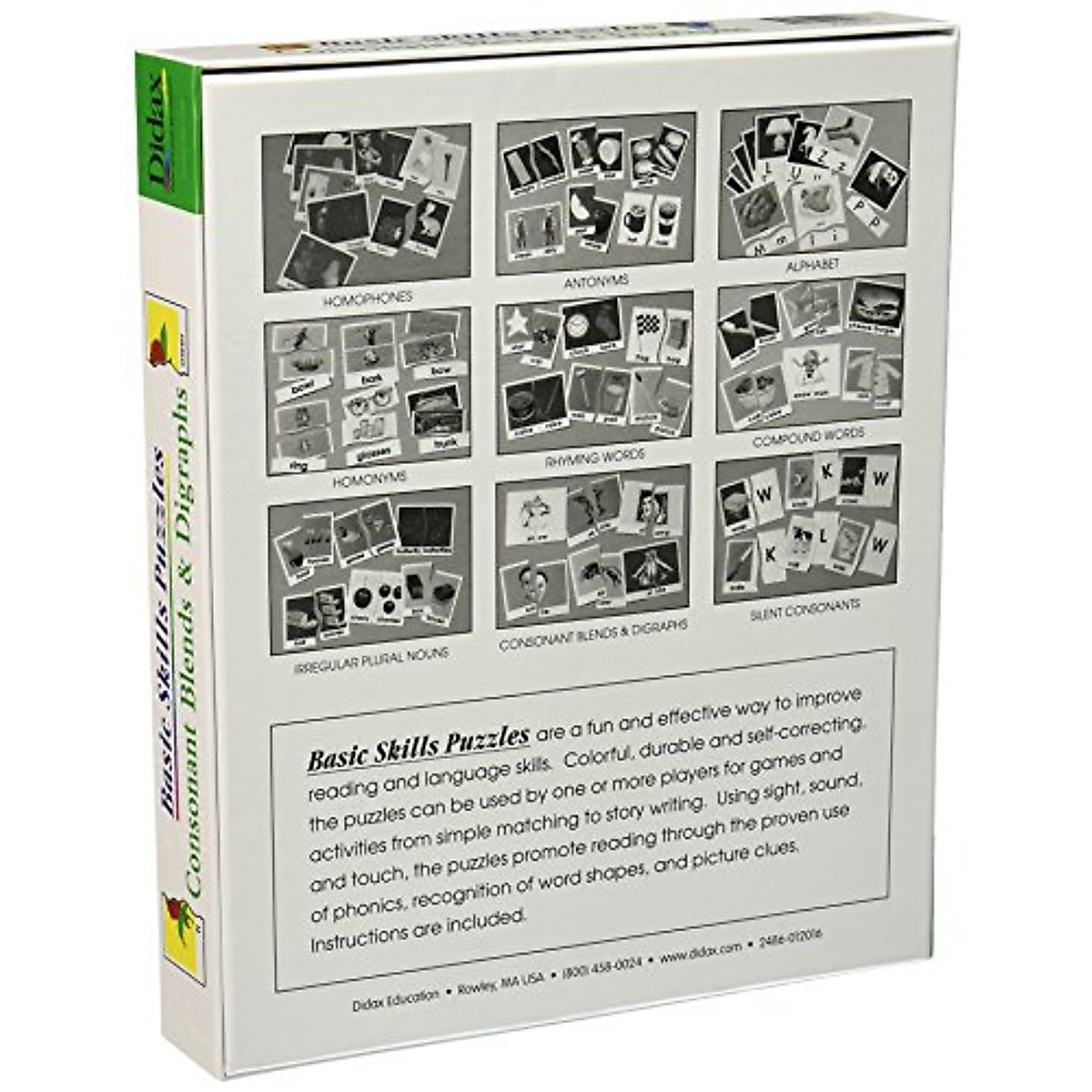 Didax Educational Resources Consonant Blend & Digraph Puz