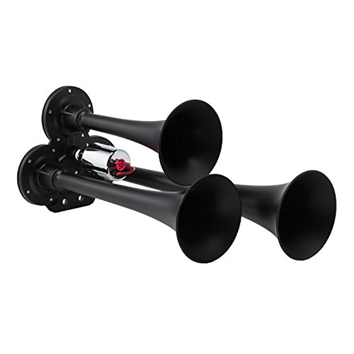 Kleinn Air Horns 130-1 XCR 2.0 Mini Triple Train Horn - Black Zinc Alloy