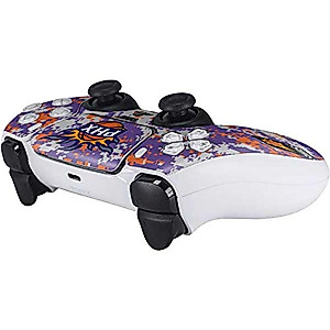 Skinit Decal Gaming Skin Compatible with PS5 Controller - Officially Licensed NBA Phoenix Suns Digi Camo Design