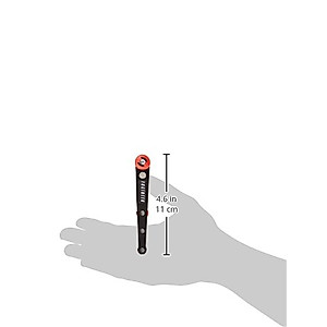 ENGINEER DR-05 Offset Ratchet Screwdriver Ideal for work in a narrow space, Quick Rotation Knob (Made in Japan)