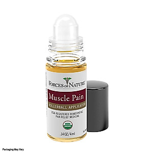 Forces of Nature - Natural, Organic Muscle Pain Relief (4ml) (Packaging May Vary)