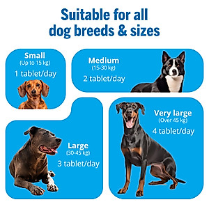 JOINTSURE Hip and Joint Supplement for Dogs 300 Tablets | Formulated with Glucosamine & Chondroitin for Dogs | Proven to Improve Mobility & Increase Flexibility | All Breeds & Sizes