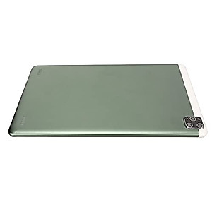 lennis Calling Tablet, Support WiFi 3G Network IPS HD Screen 100‑240V Green 10in Tablet for Travel (US Plug)