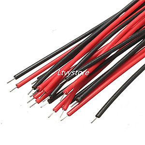 Ltvystore 100Pcs 5MM 12V LED Pre Wired Prewired 7.87 Inch Lamp Light Bulb Round Prewired Emitting Diode Red Blue Yellow Green White & Black 5MM LED Plastic Clip Holder Display Panel