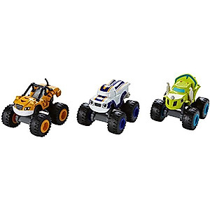 Fisher-Price Nickelodeon Blaze & The Monster Machines, 3 Pack Die-Cast Pack #2