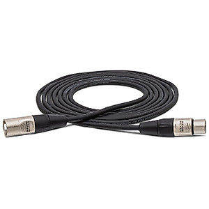 Hosa HXX-003 REAN XLR3F to XLR3M Pro Balanced Interconnect Cable, 3 feet